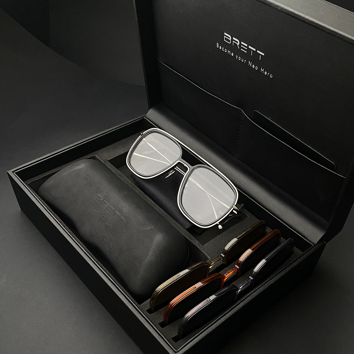 BRETT-Qstom-Desmond-C06-Gun with AS07-Clip Set (Leica Polarized Lenses ...