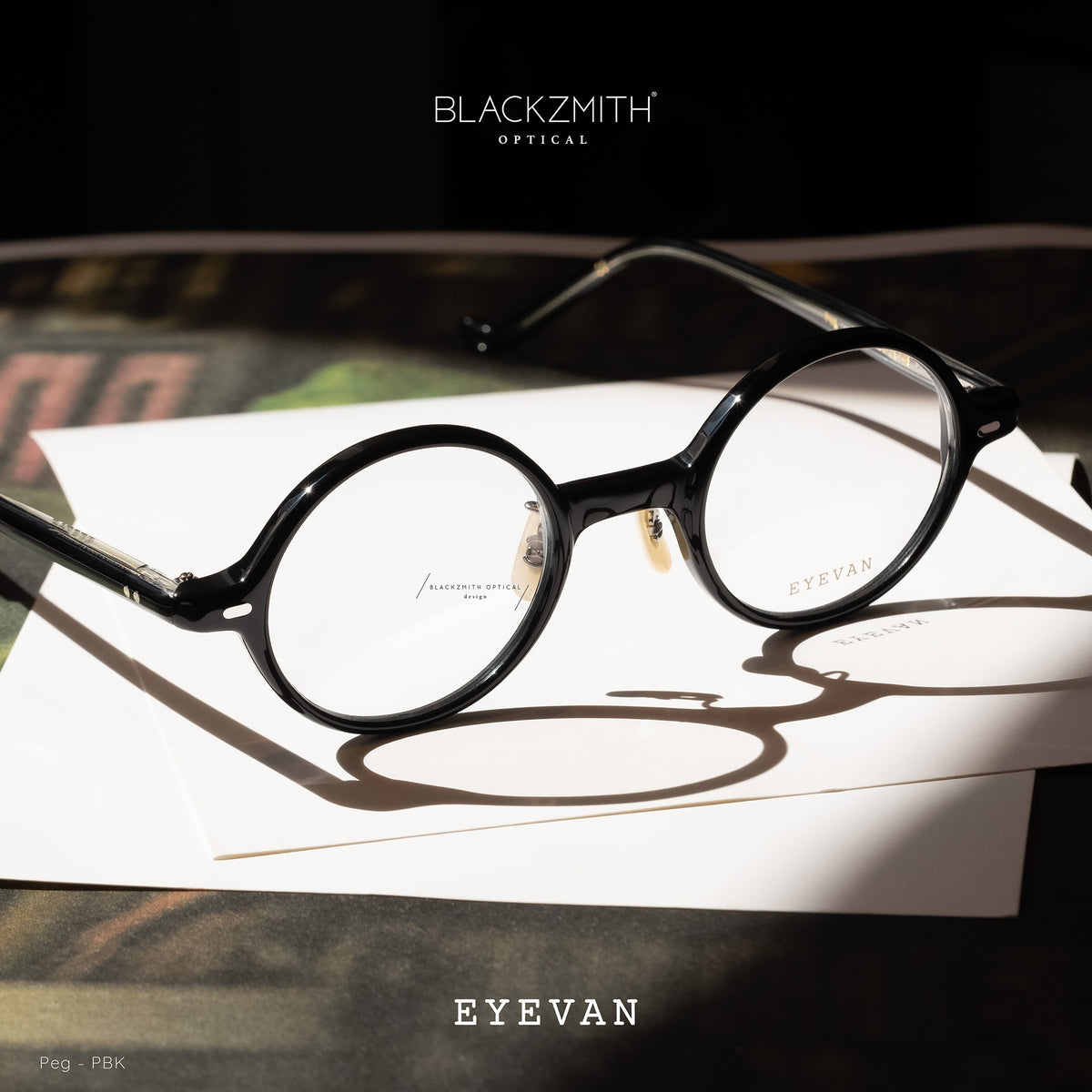 Eyevan - Peg PBK (43) – BLACKZMITH Optical