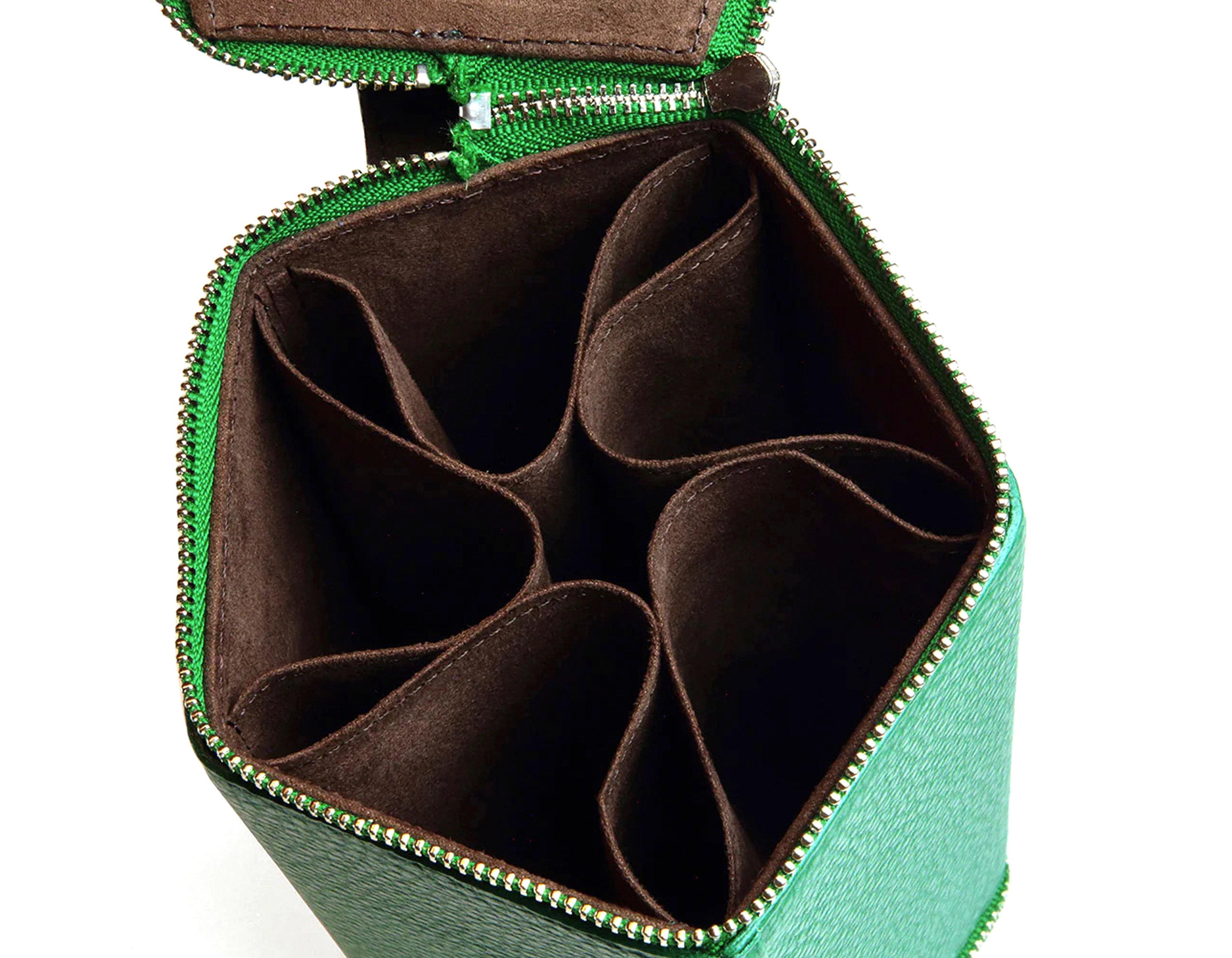 Diffuser Tokyo - Pentagonal Prism Storage Box Type 5 意大利牛皮五角形車用眼鏡收納盒(可 ...